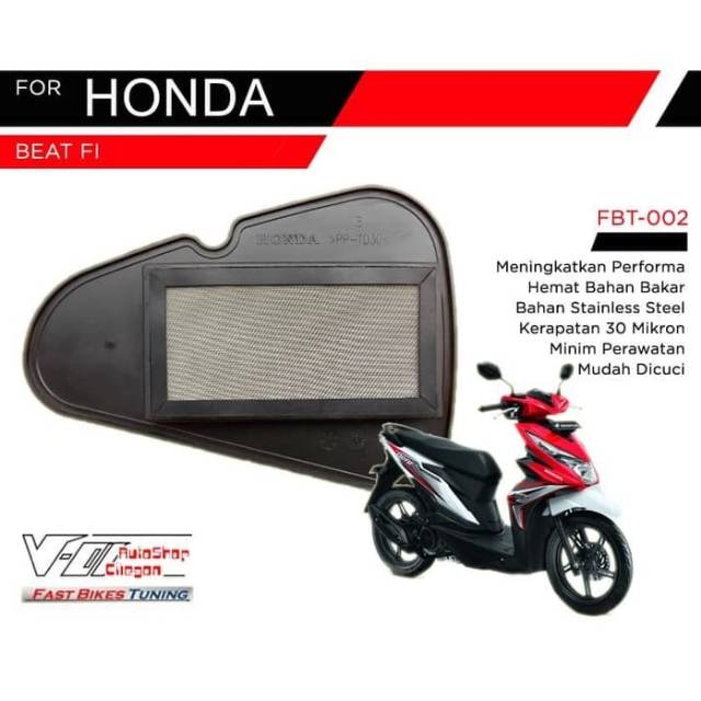 Jual Filter Udara Honda Beat FI - Fast Bikes Tuning Air Filter | Shopee ...