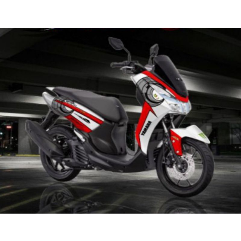 Jual striping decal stiker Yamaha lexy full body sticker variasi Stiker ...