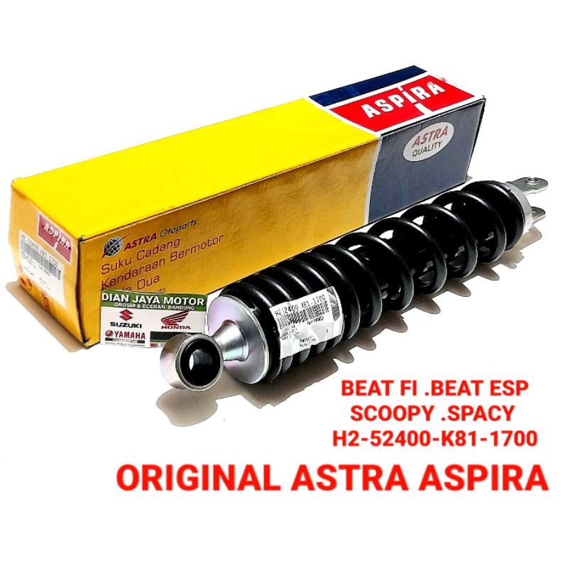Jual Sok Belakang Original Astra Aspira H2-52400-K81-1700 Beat Fi Scoopy Spacy Ori Astra Aspira ...