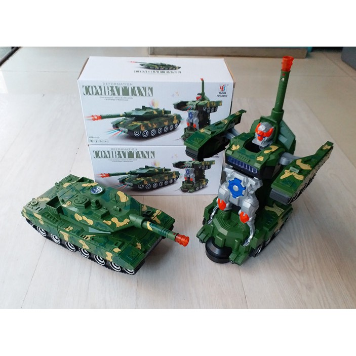 Jual MAINAN MOBIL ROBOT COMBAT WAR TANK DEFORMATION MILITARY WAR TANK ...