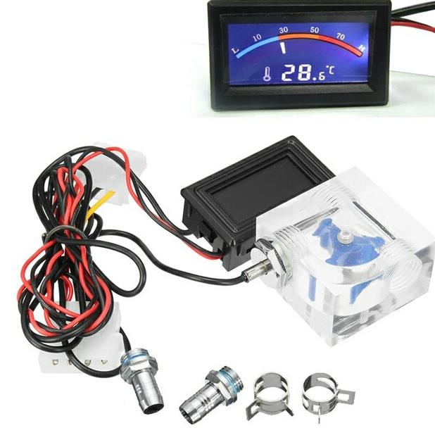 Jual Flow Meter Paket Lengkap Digital Thermometer - Part Water Cooling ...