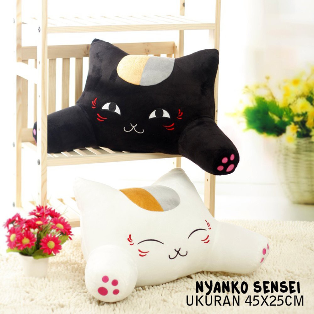 Jual bantal sandaran mobil kursi kantor sovenir merchaindise boneka cat ...