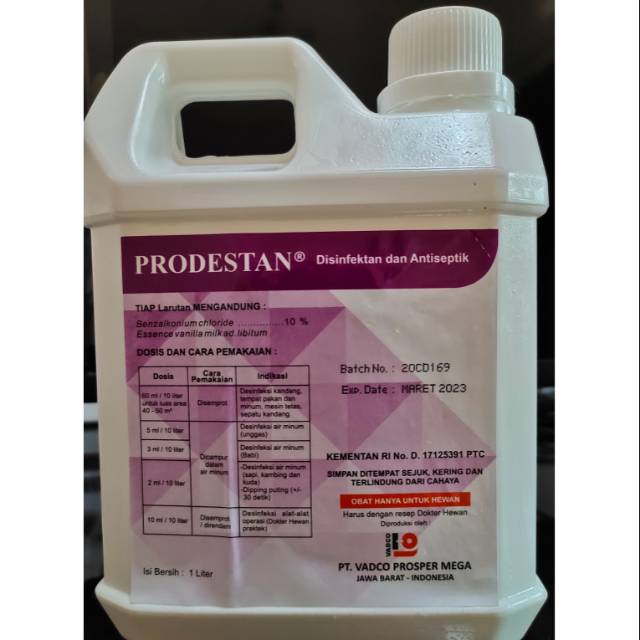 Jual PRODESTAN DESINFEKTAN, produk desinfektan berbahan dasar ...