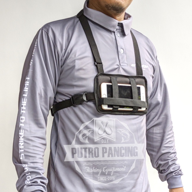 Jual Simpel Chest Belt HP Holder HP Chest Strap Pegangan Hp Dada Vlog ...