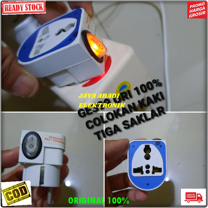 Jual G399 ORI SAKLAR STEKER SERBAGUNA TERMINAL KUNINGAN COLOKAN LISTRIK ...