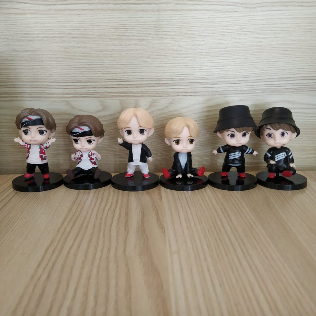 Jual Figure BTS set Mic Drop Tiny tan V Jungkook Jimin | Shopee Indonesia