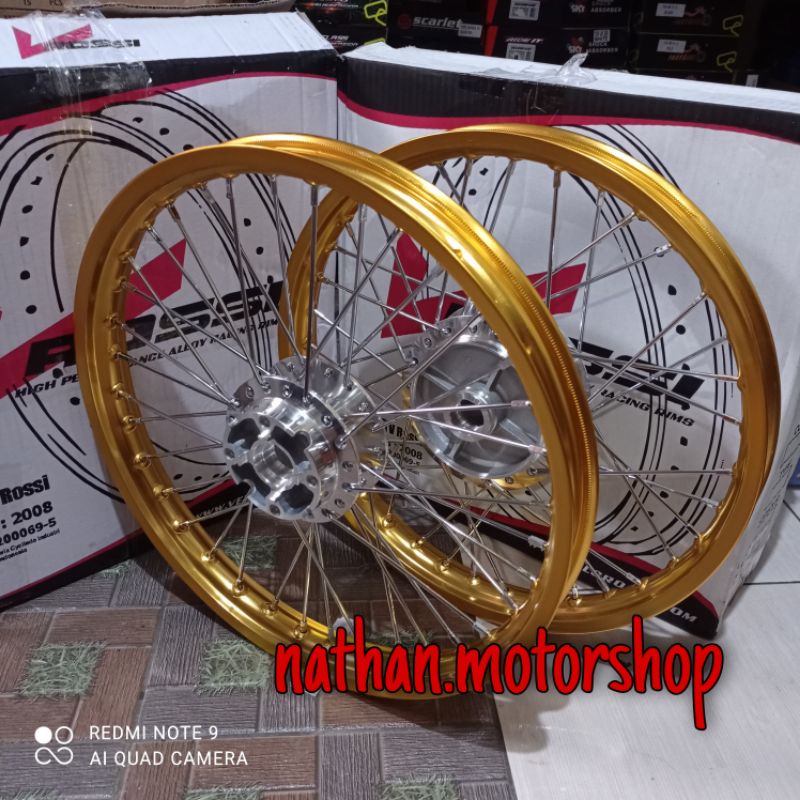 Jual Velg Rossi Revo Absolute / Blade New Sepasang Depan Belakang ...