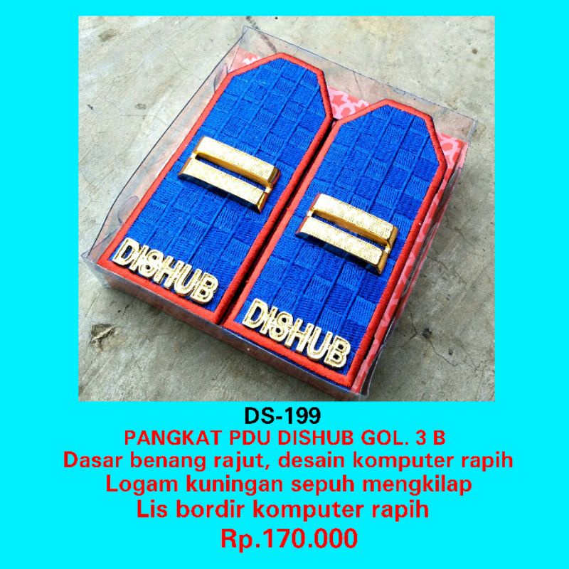 Jual ds-190 pangkat pdu dishub golongan 3 b jabatan struktural | Shopee ...
