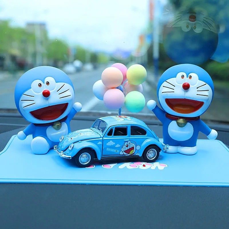 Jual boneka doraemon set mobil dasbord doraemon per pcs satuan | Shopee ...