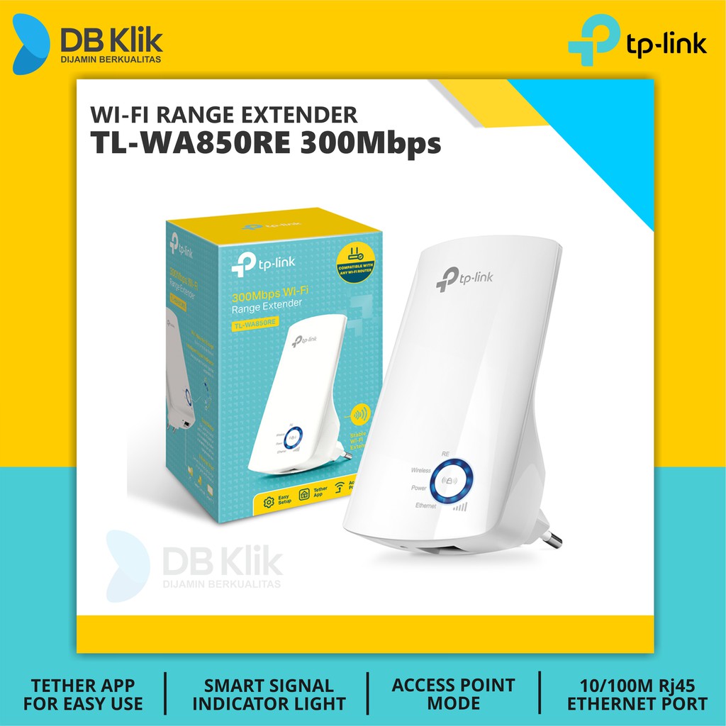 Jual Tp-Link Wifi Extender Tl-Wa850Re 300Mbps | Shopee Indonesia