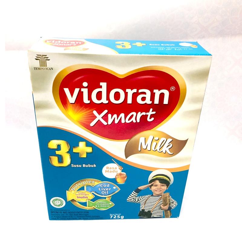 Jual Vidoran Xmart Milk 3+ Madu Box 700Gr | Shopee Indonesia