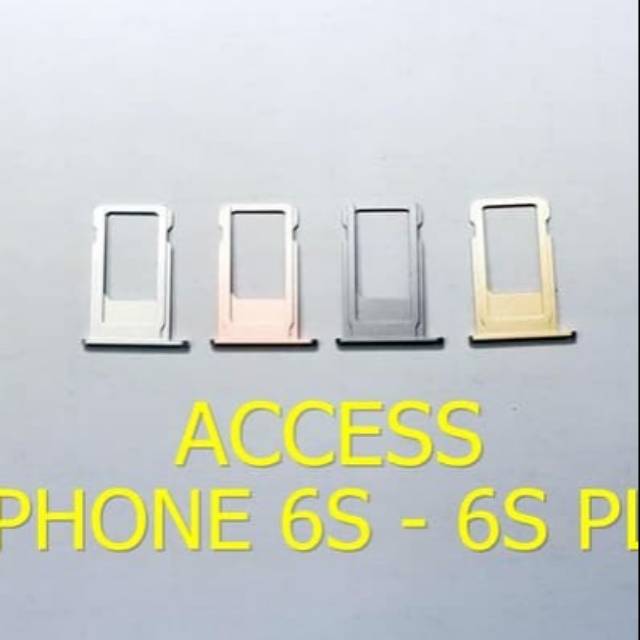 Jual Sim Tray IPHONE 6S / Sim Lock / Tempat Kartu ORIGINAL | Shopee Indonesia