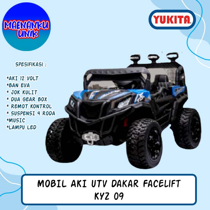 Jual MOBIL AKI UTV Dakar Facelift KYZ 09 Maenan Mobilan YUKITA | Shopee ...