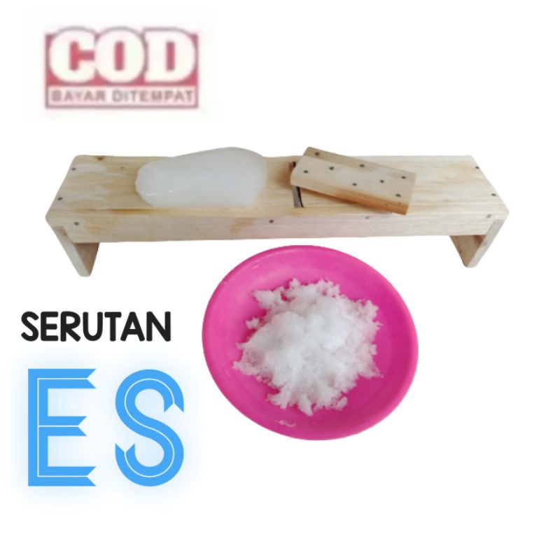 Jual Serutan es batu manual cocok untuk membuat es kepal 100% kayu ...