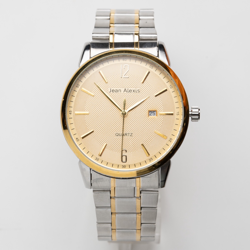 Jual Jam Tangan Rantai Couple Cowok Cewek Anti Air Jean Alexis Prestige ...