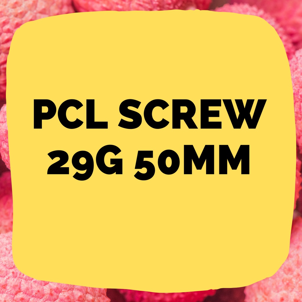 Jual Tanam Benang PDO Screw Tanam Benang PCL Screw Mono Screw Thread ...