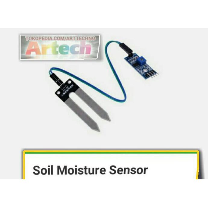 Jual Soil Moisture Sensor Module / Sensor Kelembaban Tanah Artec01 Ayo ...