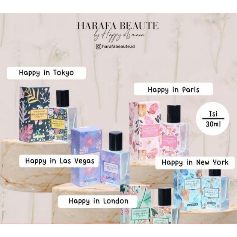 Jual (READY FREE GIFT) HARAFA BEAUTE PARFUM / PARFUM BY HAPPY ASMARA ...