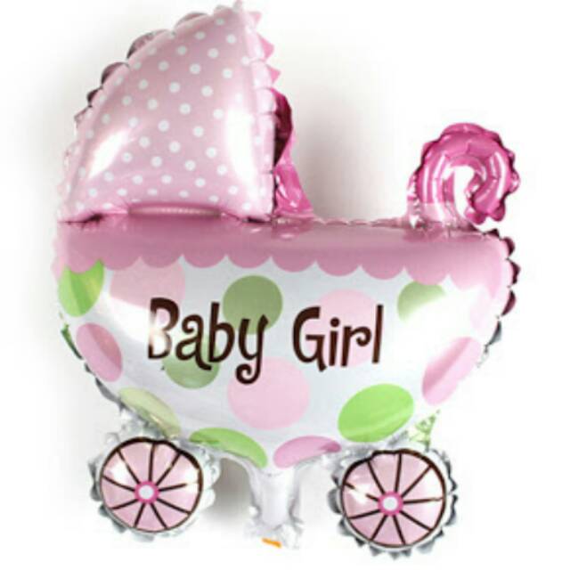 Jual Balon Foil Baby Stroller Pink | Shopee Indonesia