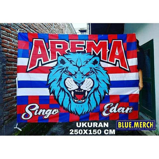 Jual Bendera arema ukuran 250x150 cm | Shopee Indonesia