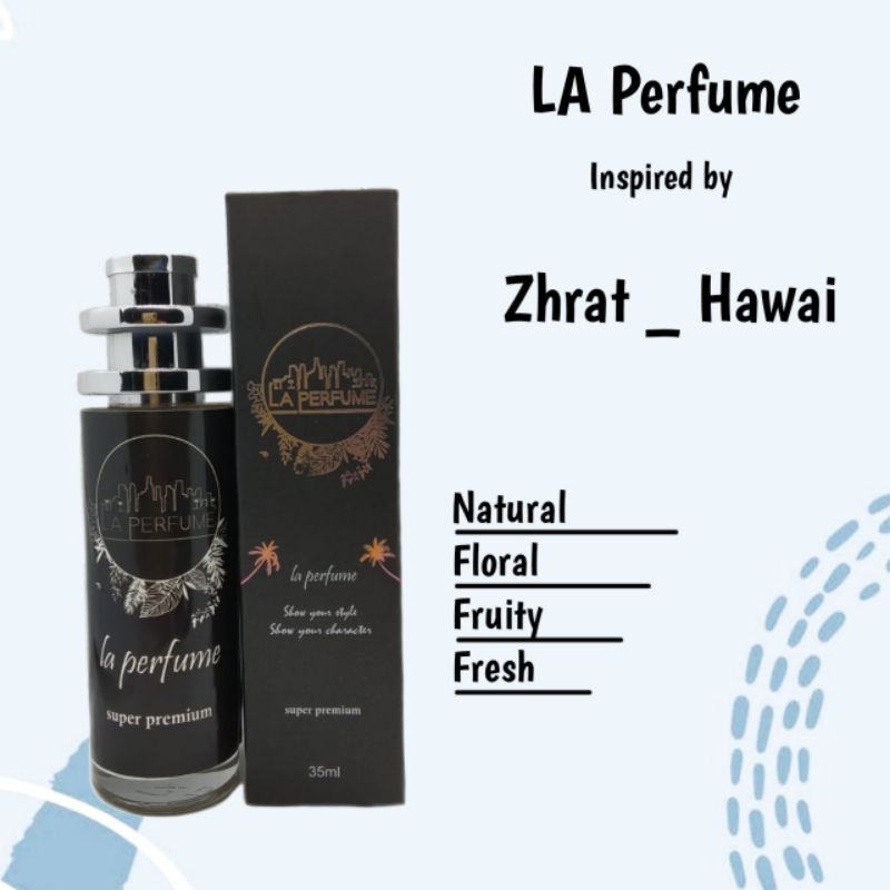 Jual Parfum Unisex Aroma Bunga & Buah Segar | Inspired by Zhrat _ Hawai ...