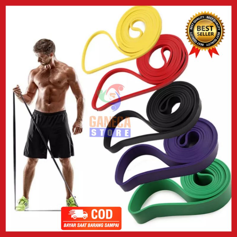 Jual Karet Latihan Resistensi Band Karet Kekuatan Loop Ruber Latihan ...
