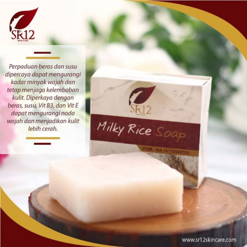 Jual Milky Rice Soap SR12 original | Shopee Indonesia