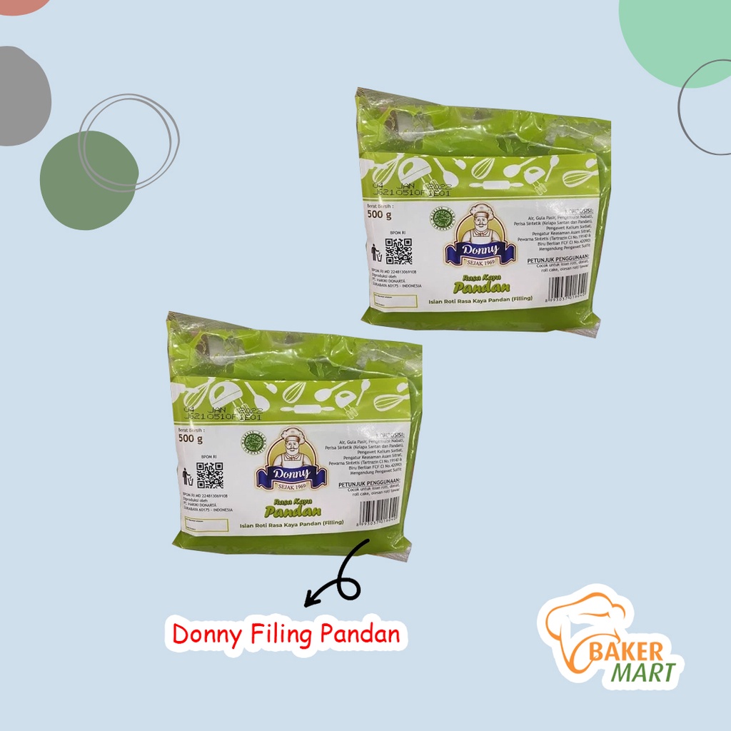 Jual Donny Filing Pandan 500Gr | Shopee Indonesia