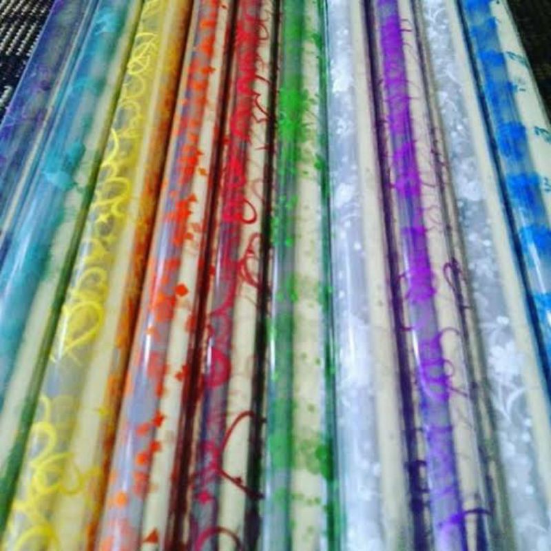 Jual 10 LEMBAR PLASTIK BUNGKUS PARCEL BONEKA BUNGA KADO TUMPENG ...