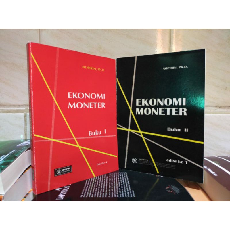 Jual Paket Ekonomi Moneter Buku 1 & 2 By Nopirin, Ph. D | Shopee Indonesia