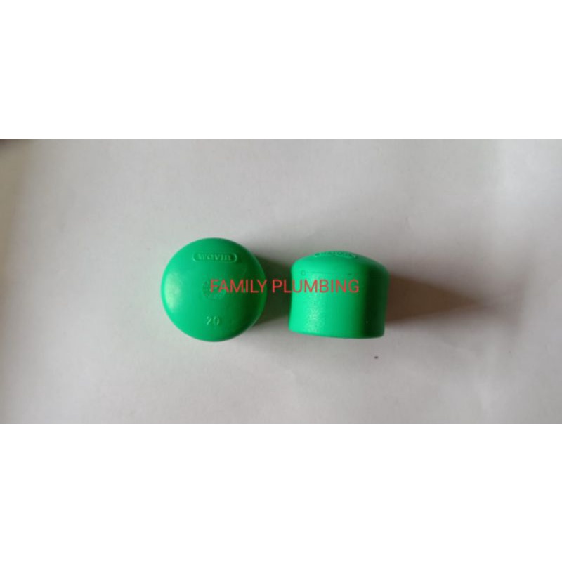 Jual DOP CAP END 90mm 3" INCH PPR HIJAU RUCIKA KELEN EK WAVIN TIGRIS ...
