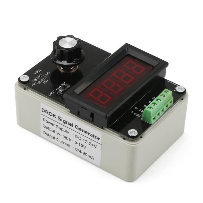 Jual Adjustable Current Voltage Analog Simulator 0~20mA Signal Generator | Shopee Indonesia
