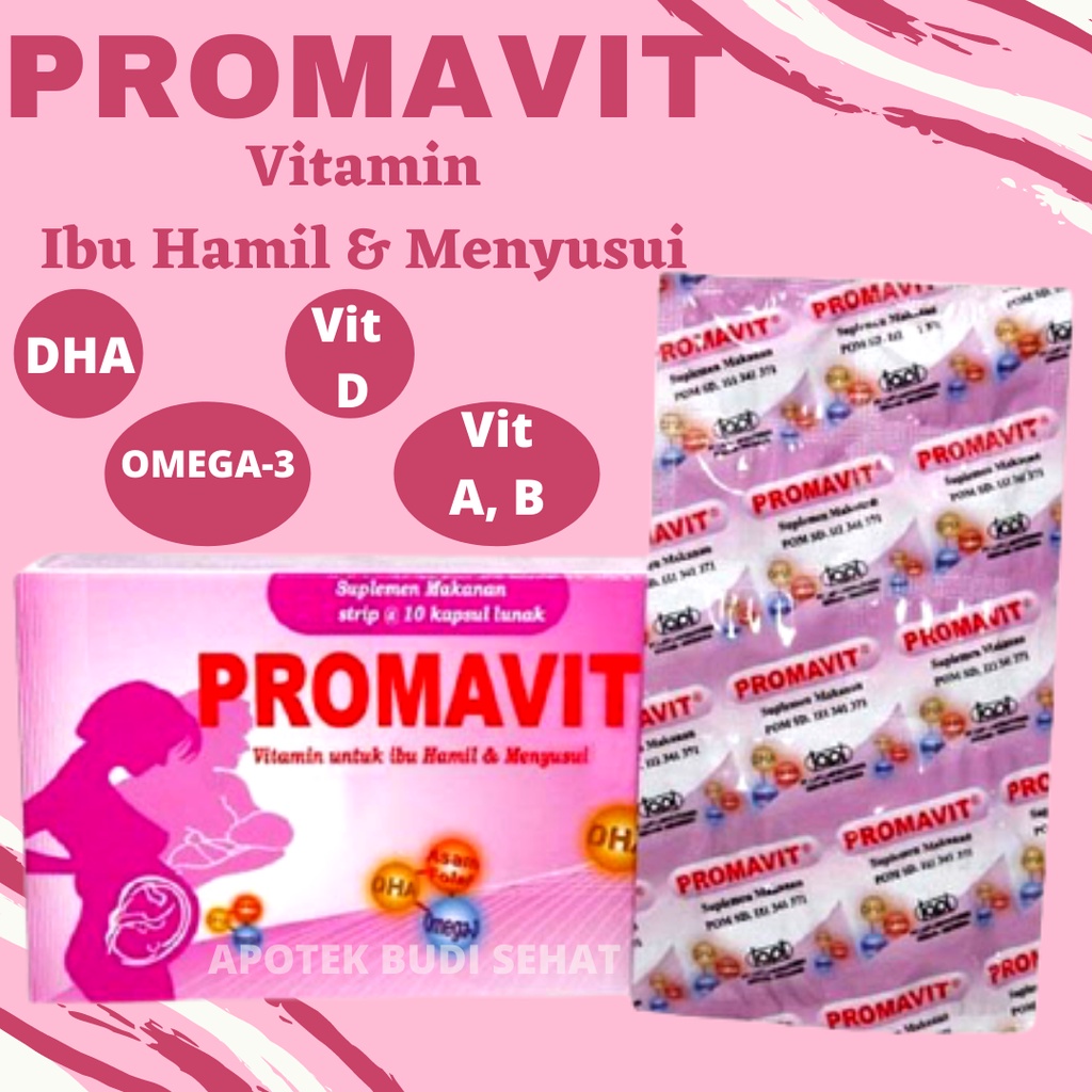 Jual Promavit Vitamin Ibu Hamil Vitamin Ibu Menyusui Vitamin Pregnancy ...