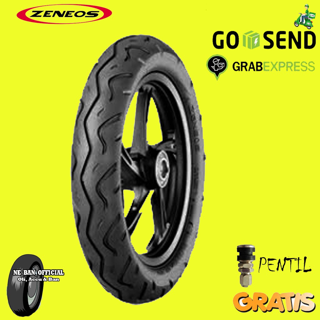 Jual BAN MOTOR MATIC ZENEOS ZN61 90/90 RING 14 Tubeless Terbaru ...