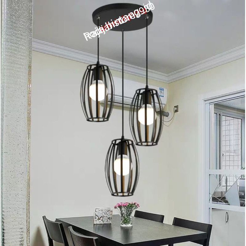 Jual lampu gantung minimalis lampu hias dekorasi rumah cafe kantor ruang meja makan | Shopee ...