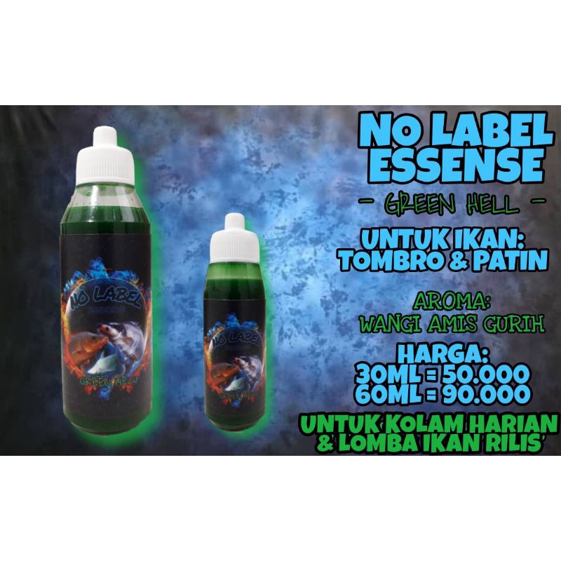 Jual ESSENSE NO LABEL UMPAN PANCING IKAN PATIN, NILA, TOMBRO 30ml 60ml ...