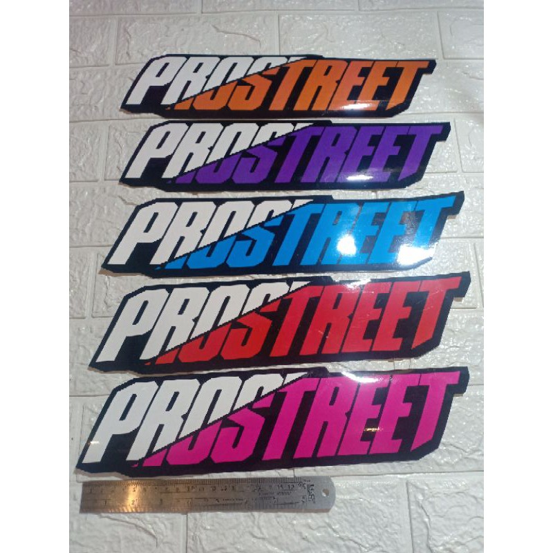 Jual Stiker prostreet 40cm harga 1 biji | Shopee Indonesia
