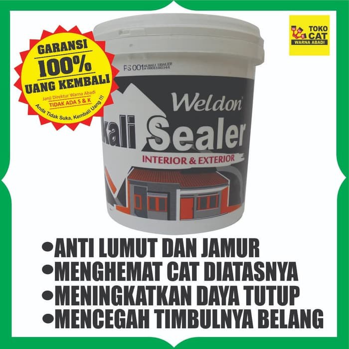 Jual CAT DASAR TEMBOK ANTI ALKALI WELDON 25 KG - UNTUK DINDING BARU-CNR ...
