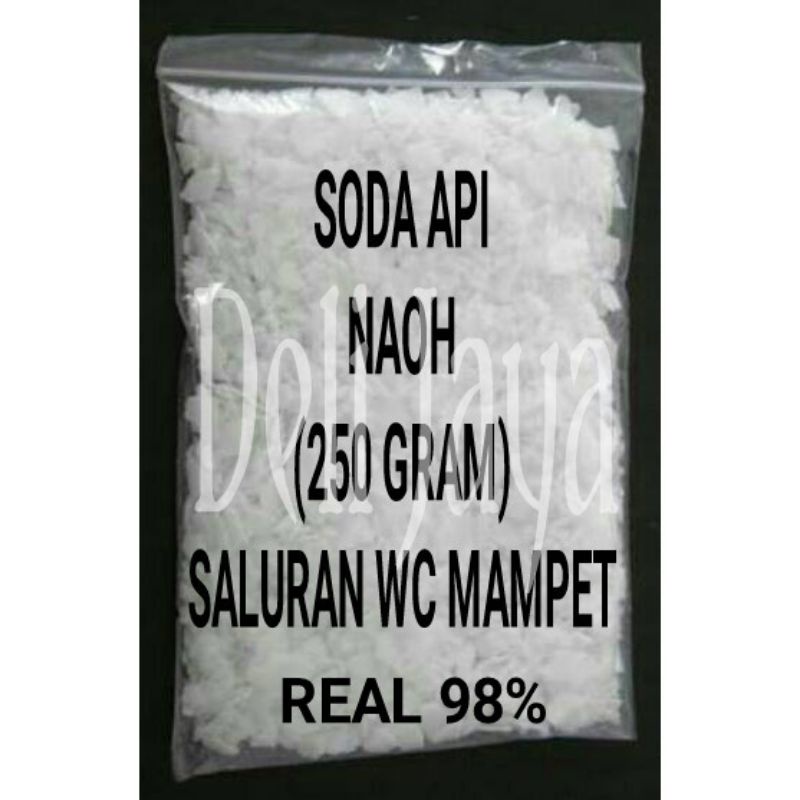 Jual Soda Api / Saluran wc tumpat 250gr Naoh | Shopee Indonesia