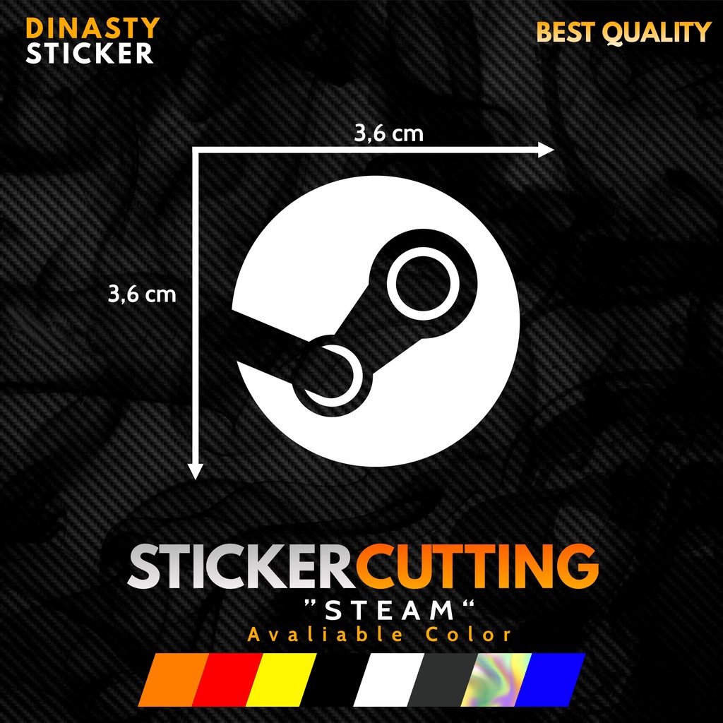 Jual STICKER STIKER CUTTING LOGO STEAM GAMING | Shopee Indonesia