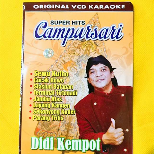 Jual VCD original karaoke super hits Didi kempot | Shopee Indonesia