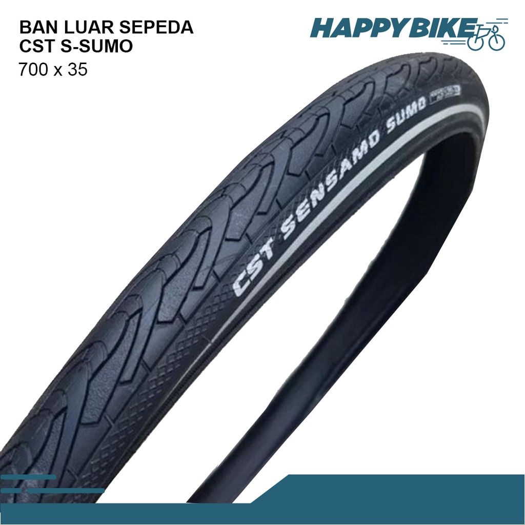 Jual CST Tire Ban Luar Sepeda Road Bike Gravel City Bike Sensamo Sumo 700 x 35 | Shopee Indonesia