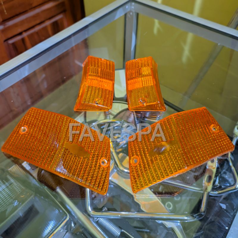 Jual MIKA LAMPU SEIN VESPA PX PS KUNING | Shopee Indonesia