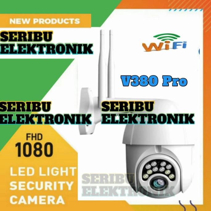 Jual Kamera CCTV Outdoor V380Pro Spy Cam CCTV IP Cam Wifi PTZ Waterproof | Shopee Indonesia