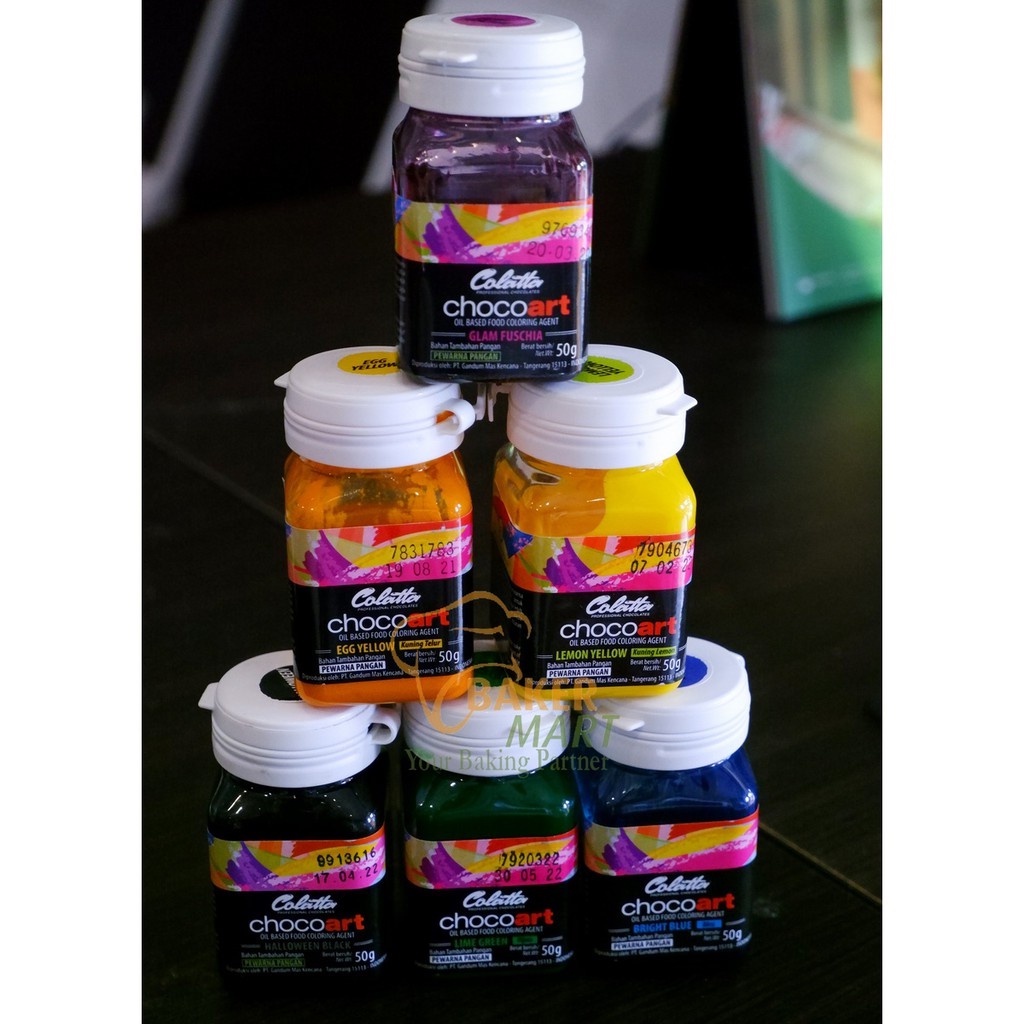 Jual Colatta Choco Art Oil Base/ Pewarna Makanan Lemak Nabati 50gr ...