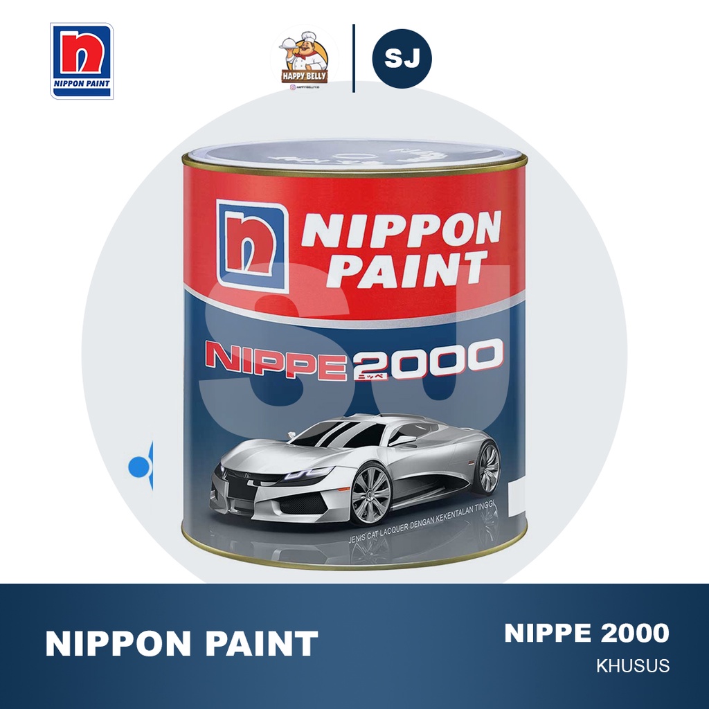 Jual NIPPON PAINT NIPPE 2000 WARNA STANDAR 1 KG / CAT DUCO CAT MOBIL | Shopee Indonesia