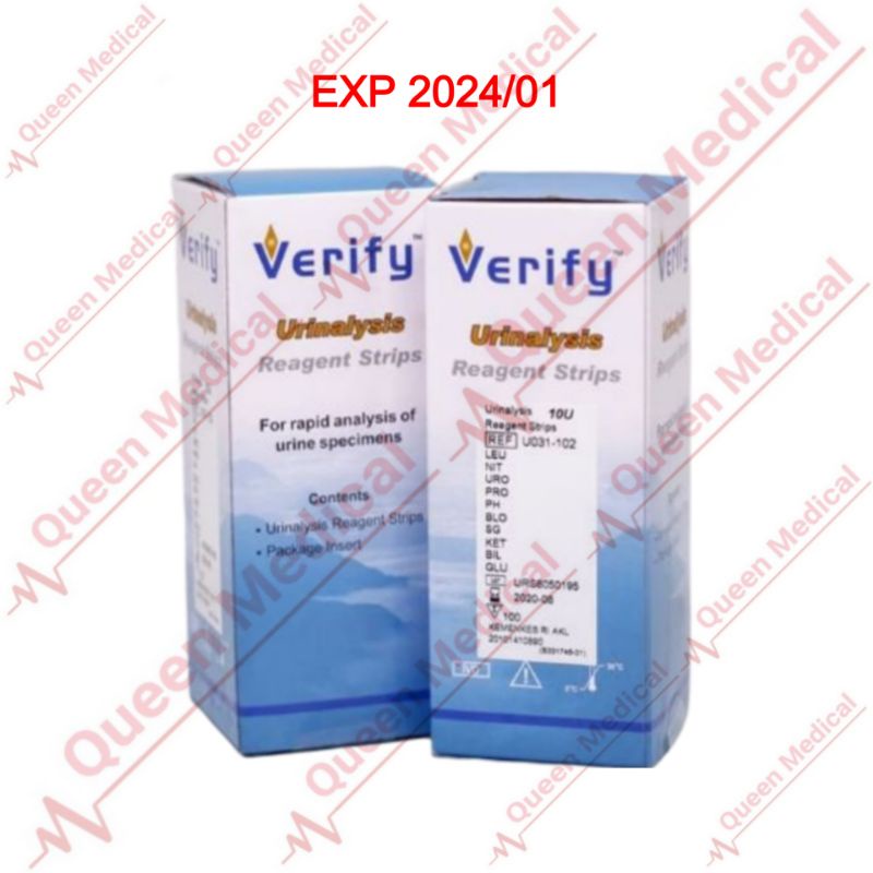 Jual Verify Reagent Strip 10 Parameter isi 100 | Shopee Indonesia