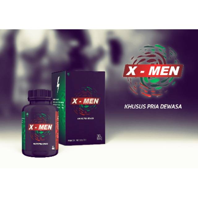 Jual X-MEN Obat kuat Pria berBPOM, Stamina kuat, tahan lama, As Seen on ...