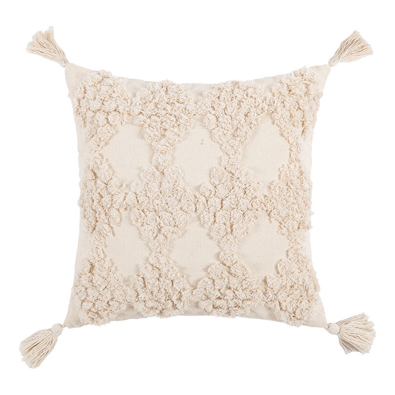 Jual Saga Cushion Cover / Sarung Bantal Sofa 45x45 cm Minimalis Macrame ...