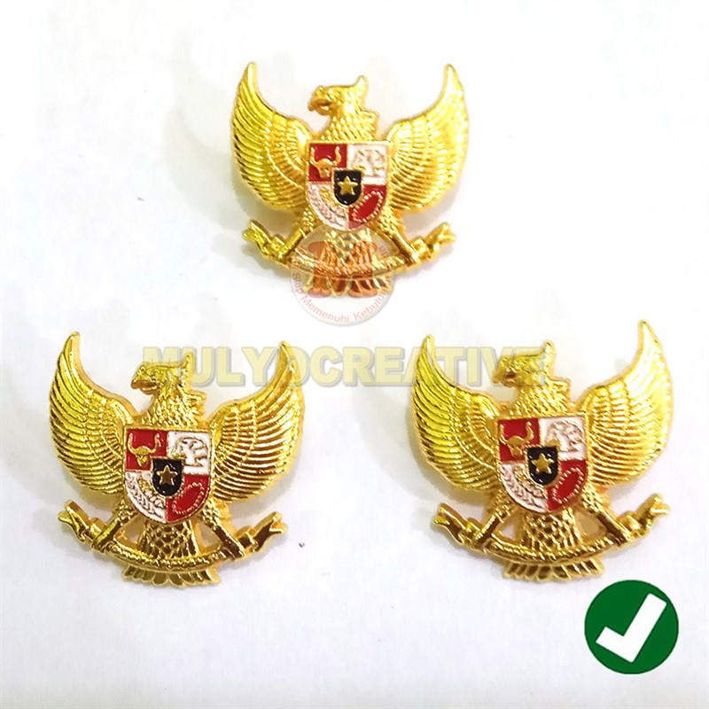 Jual Pin Garuda Pancasila Paskibra 2cm Logam Kuningan | Shopee Indonesia